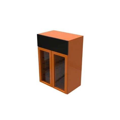 Double Door Refrigerator Cabinet Bim Modeling