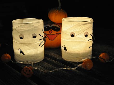 Halloween Deko Mit Windlichtern Und Kerzen Coole Bastelideen
