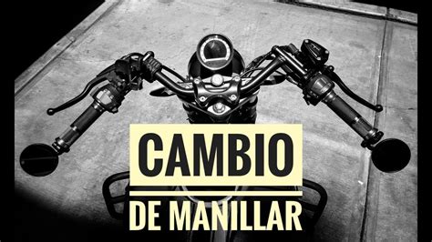 Como Cambiar El Manillar Cambio Manillar Rocketman 250 YouTube