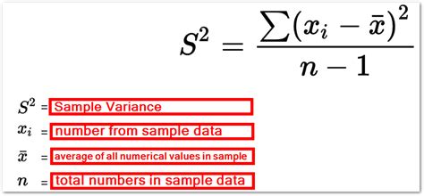VAR S Function In Excel Variance Of Sample Excel Unlocked