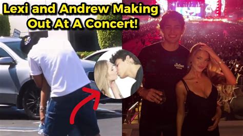 Lexi Rivera And Andrew Davila Caught Making Out At A Concert 💓😨