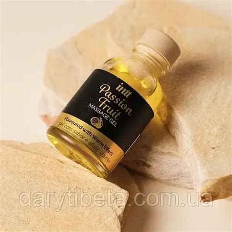 Съедобный массажный гель для интимных зон Intt PASSION FRUIT (30 мл ...