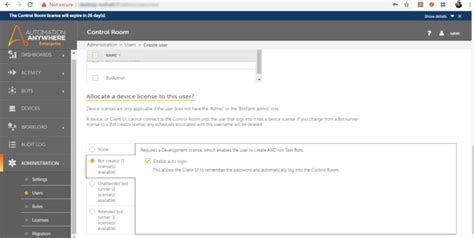 Automation Anywhere Control Room Tutorial Edureka