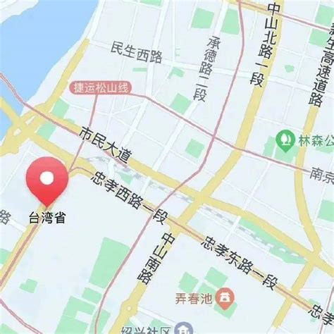 关注丨热搜第一地图已可显示台湾省每个街道 台北 网友 刀削面