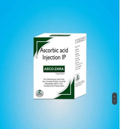 Vitamin C Injection 5ml Ascorbic Acid 6ml At ₹ 22piece In Naraingarh