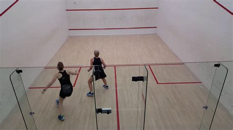 Ladies Racketball In Action Youtube