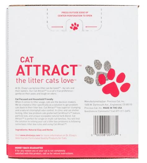 Dr Elseys Precious Cat Attract Unscented Clumping Clay Cat Litter