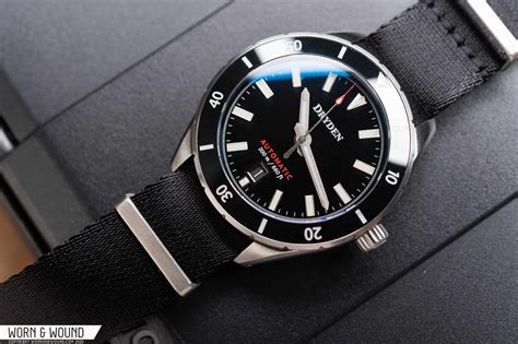Hands On Dryden Pathfinder Dive Watch Worn Wound