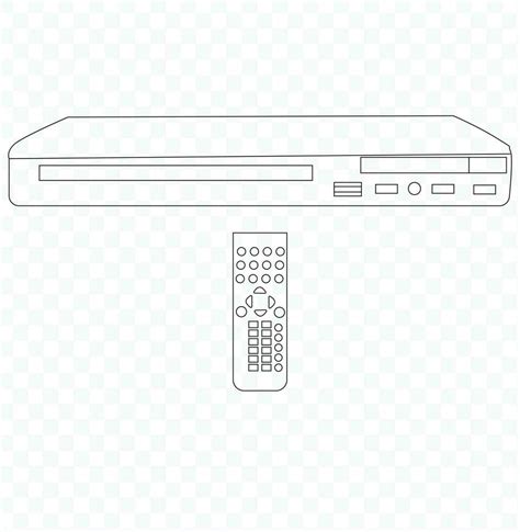 Dvd Player Ejecting Disc With Remote Control Isolated 27501033 Vector Art At Vecteezy