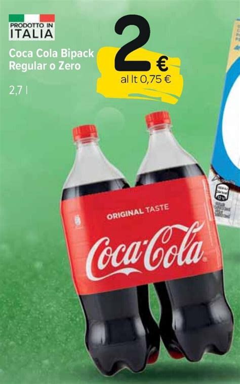 Coca Cola Bipack Regular O Zero L Offerta Di Carrefour Express