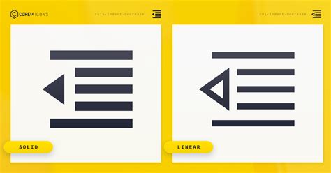 Indent Decrease Icon Linear Coreui Icons Svg Javascript