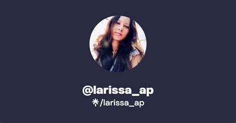 Larissa Ap Instagram Linktree