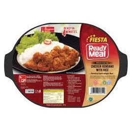 Jual Fiesta Ready Meal Rice With Chicken Rendang 320gr Shopee Indonesia