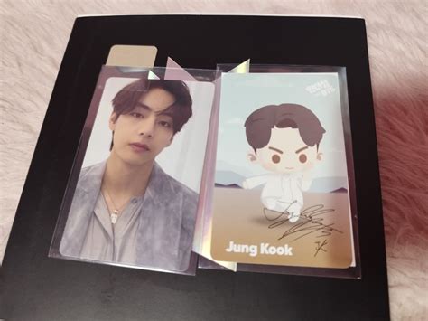 Taehyung Bts Proof Compact Pc With Jk In The Seom Card Hobbies And Toys