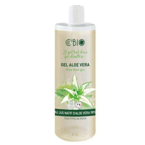 Gel d Aloé Véra 98 200 ml C Bio marque cébio gravier Aromatic provence