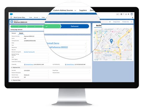 Salesforce Shipment Tracking