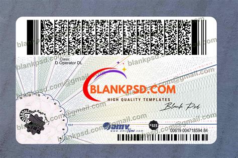 Blank Virginia Drivers License Template New V3 2024