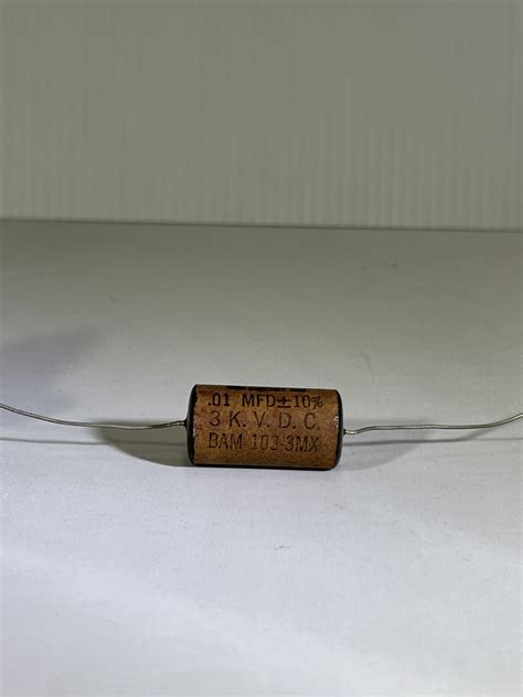 Bam103 3mx 01 Uf 3000 Vdc Capacitor Capacitor Industries