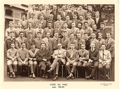 Photo De Classe Math Elem De 1957 Lycée Du Parc Copains Davant