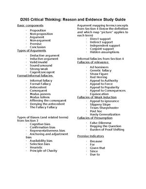 Solved Define Affirming The Consequent And Give An Example Critical