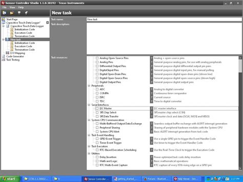 Sensor Controller Studio Zigbee Thread Forum Zigbee Thread TI E E Support Forums