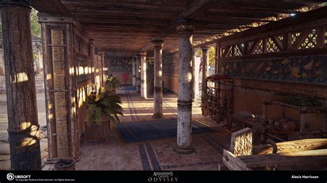 Artstation Assassins Creed Odyssey Wood Public Buildings Alexis