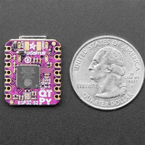 Adafruit Qt Py Esp32 S2 Wifi Dev Board With Ufl Antenna Port Stem