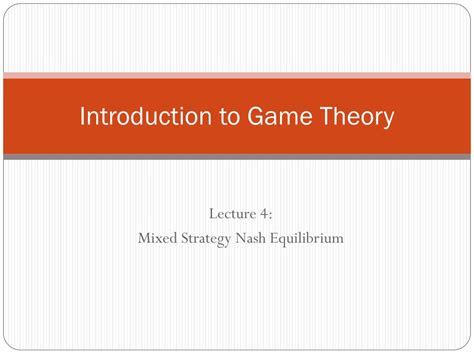 PPT Introduction To Game Theory PowerPoint Presentation Free Download ID 4371941