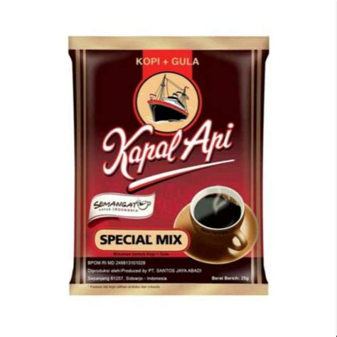 Jual Kapal Api Kopi Gula Special Mix Renceng Sachet Shopee Indonesia