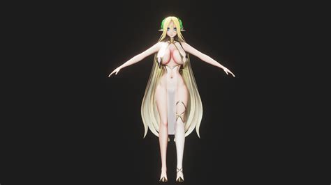 Last Origin Celestia 3d Model Rigged Cgtrader