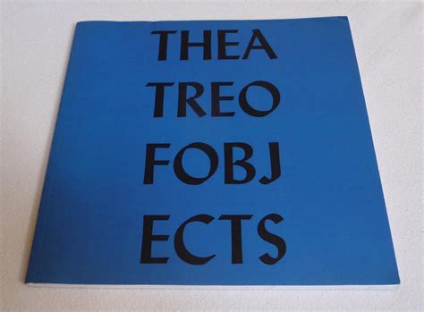 Theatre Of Objects By Seekers Of Lice Very Good Soft Cover 2013