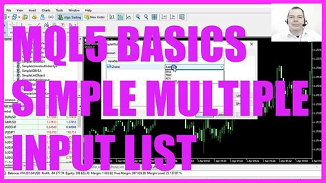 Mql Tutorial Basics Simple Multiple Input Mql Tutorial