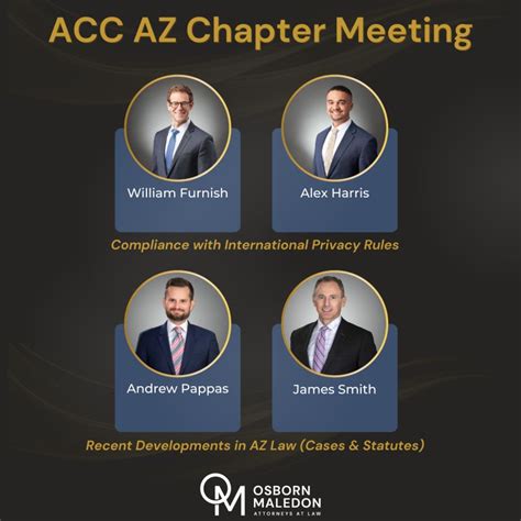 Acc Arizona Association Of Corporate Counsel On Linkedin