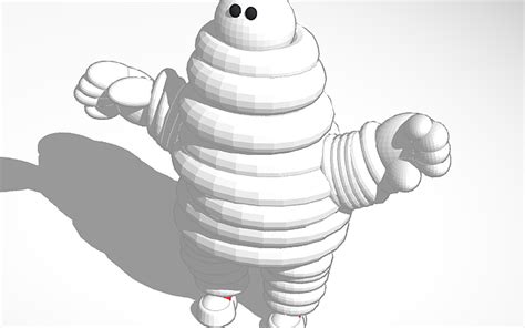 3d Design Michelin Guy Tinkercad