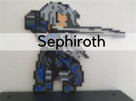 Wall Decoration Sephiroth Sprite From Final Fantasy Video Game Subject