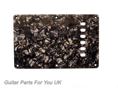 Black Pearl 4 Ply Temolo Cavity Scratch Plate Cover Reverb Australia