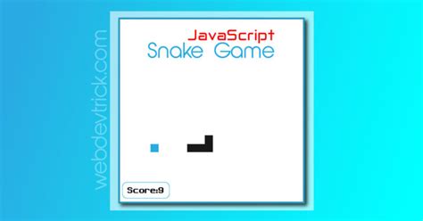 JavaScript Snake Game Simple JavaScript Game Source Code