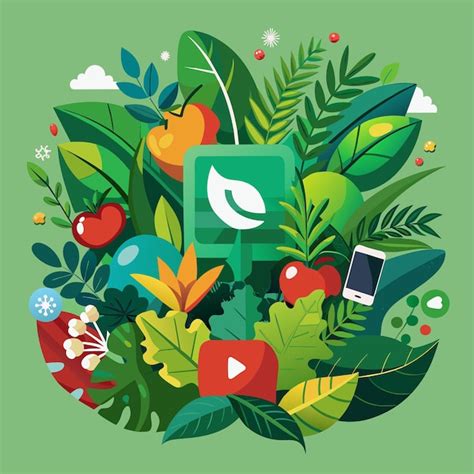 flat design modern vector illustration concept of healthy lifestyle and