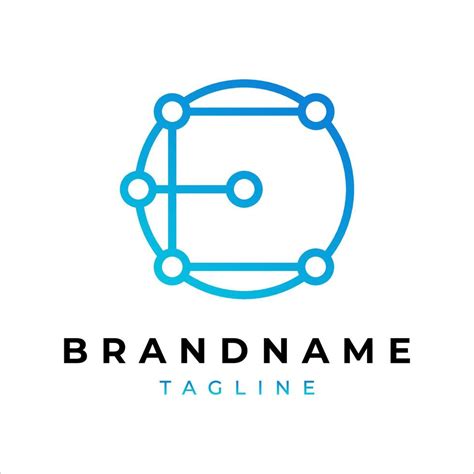 Modern Letter E Technology Logo 45761386 Vector Art At Vecteezy