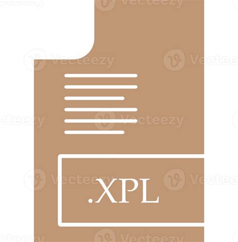 Xpl File Format Icon Fill Insidse With Symbol Design Element 57325553 Png