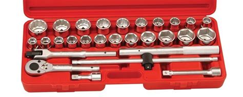 Genius 28 Piece 3 4 Inch Drive Socket Set
