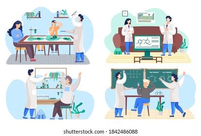 Sex Education School Concept Teacher Female Stock Vector Royalty Free Shutterstock