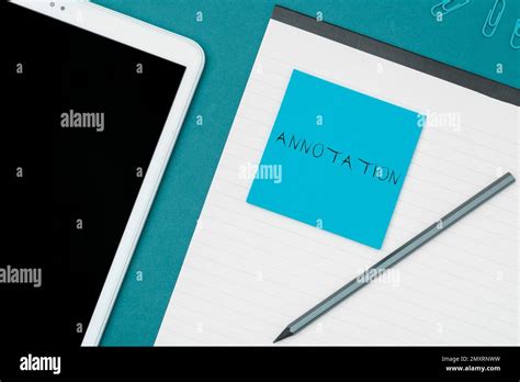 Inspiration Showing Sign Annotation Business Showcase Note Added By