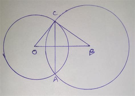 Two Circles Of Radii 5 Cm And 3 Cm Intersect At Two Points And The