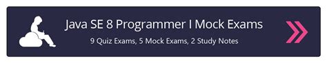 Java Se 8 Programmer I Mock Exams Myexamcloud