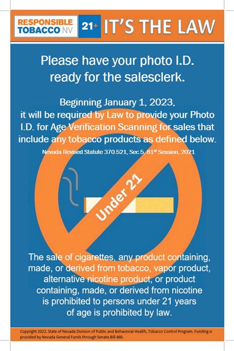 Tobacco Retail Issues Nevada Tobacco Control And Smoke Free Coalition
