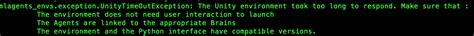couldn t connect to trainer on port 5004 using api version 0 15 0