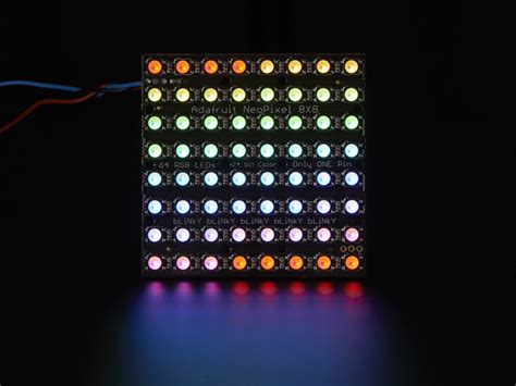 Adafruit Neopixel Neomatrix Rgbw Cool White K Id Adafruit Industries