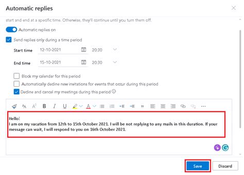 How To Set Out Of Office In Teams Techcult