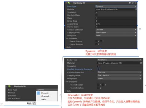 Unity学习 2d相关 【2d物理】刚体、碰撞器与物理材质unity 2d 刚体 Csdn博客